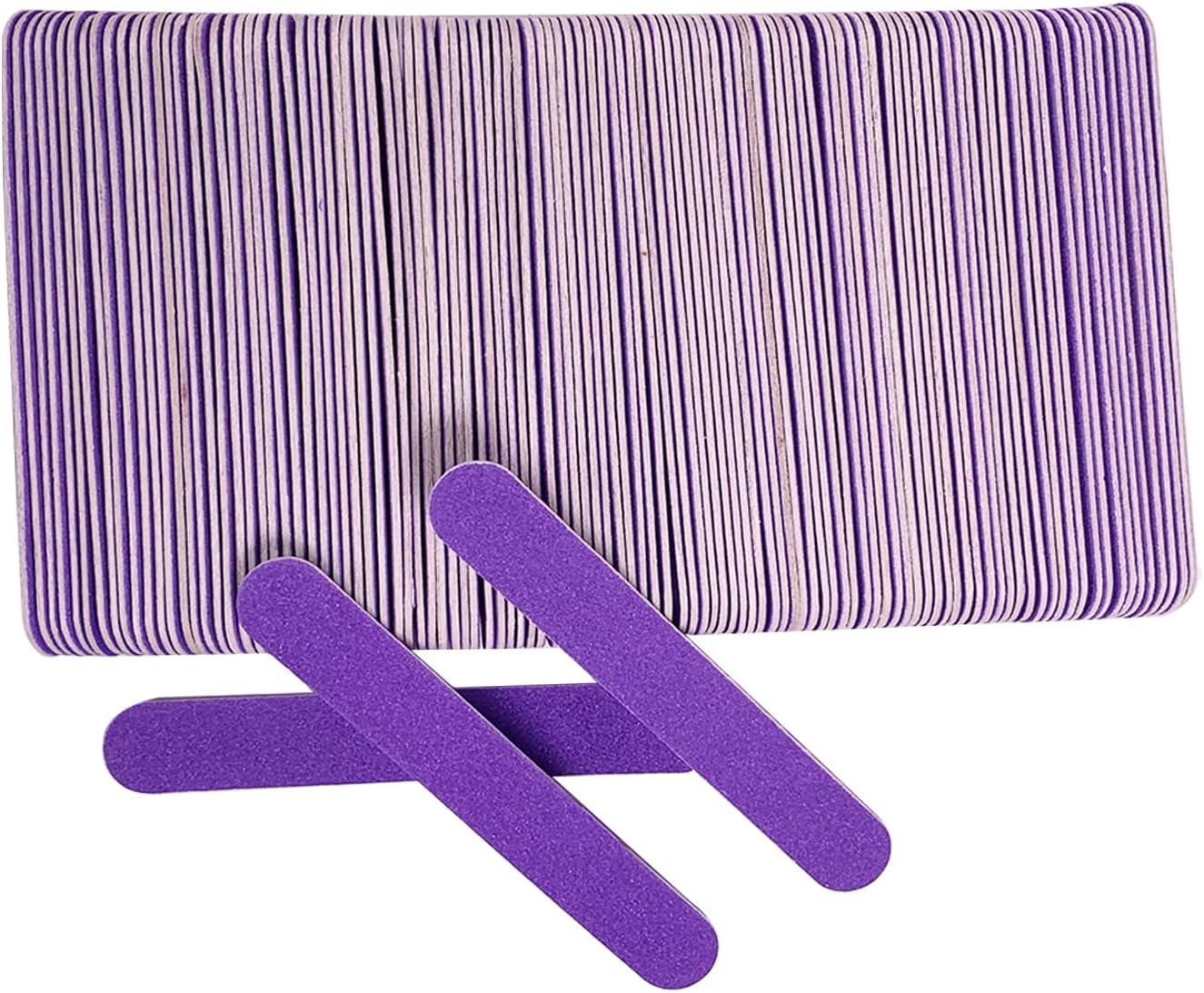 Amazon.com : VIOCIWUO 300 Pack Mini Nail File Bulk(180/240 Grit ...