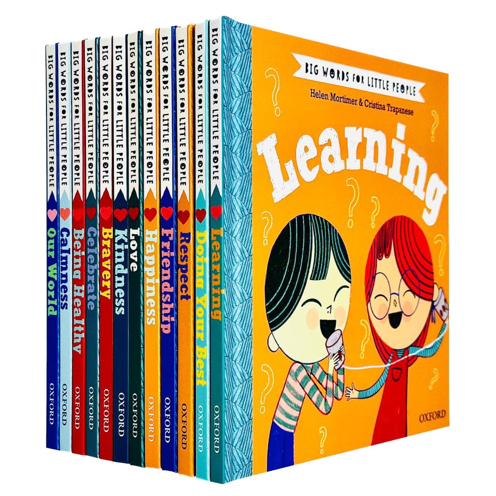 Big Words For Little People Collection 12 Books Set By Helen Mortimer ...