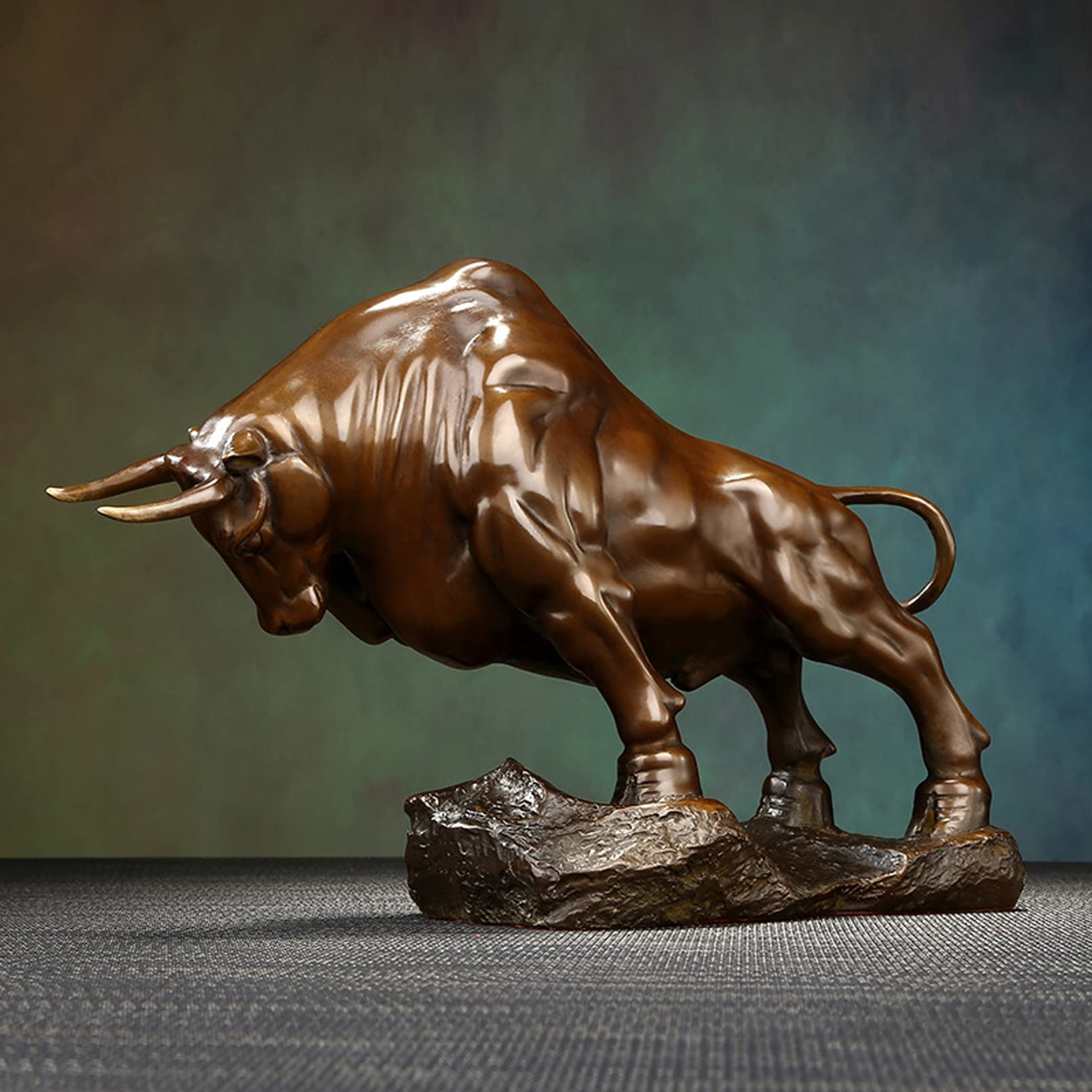Wall Street Bull Desktop Statue Cutfouwe Wall Street Bull Sculpture