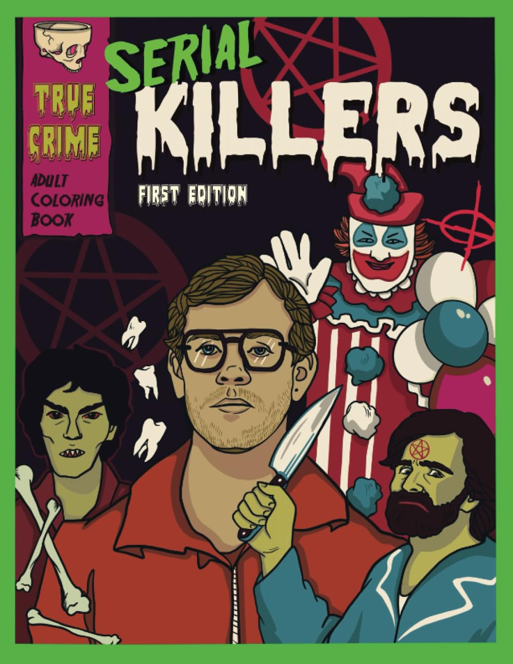 Amazon.com: Serial Killers Coloring Book: 30 Most Infamous Murderers of ...