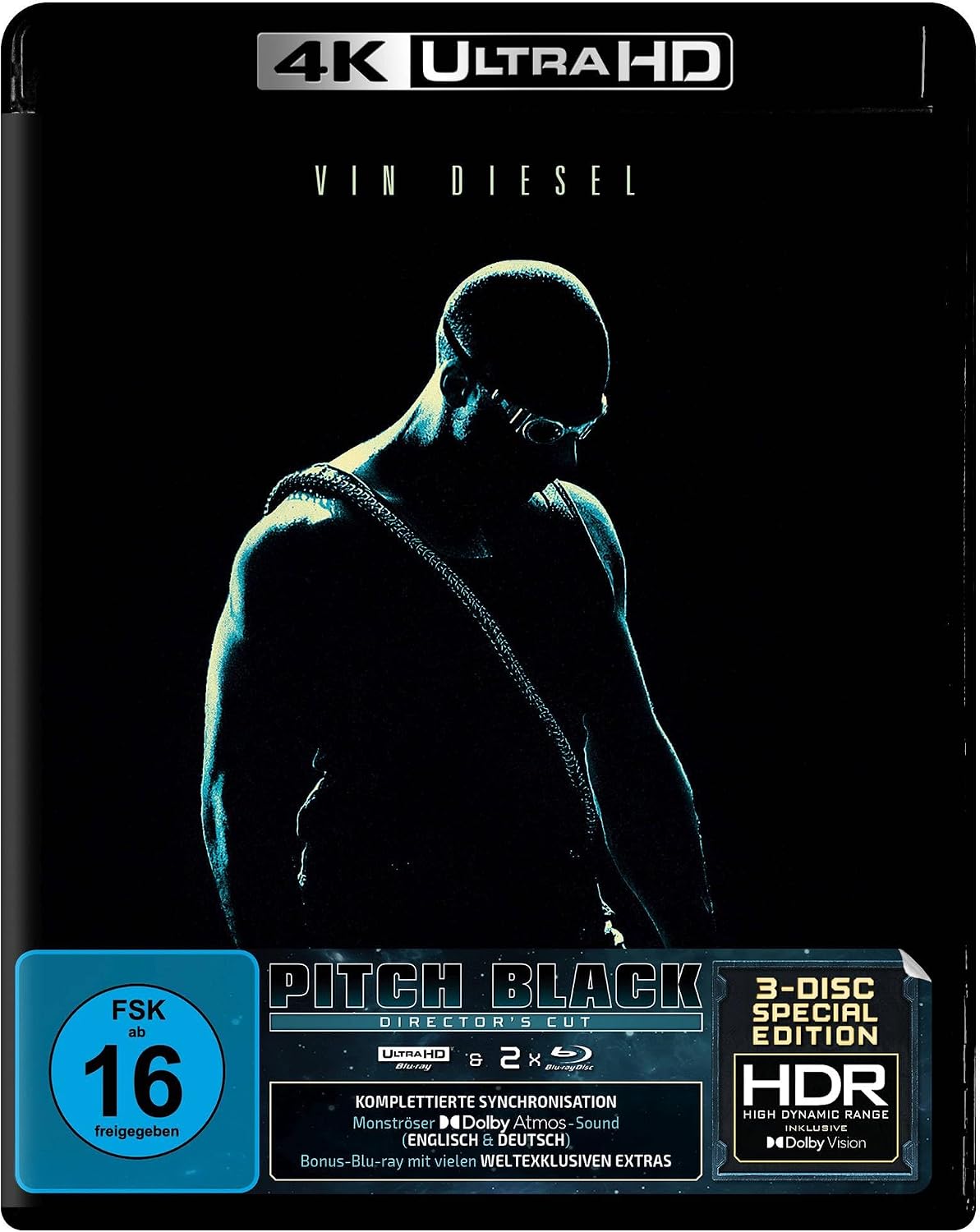 Pitch Black [2Blu-Ray] [Region Free] (English audio. English subtitles ...