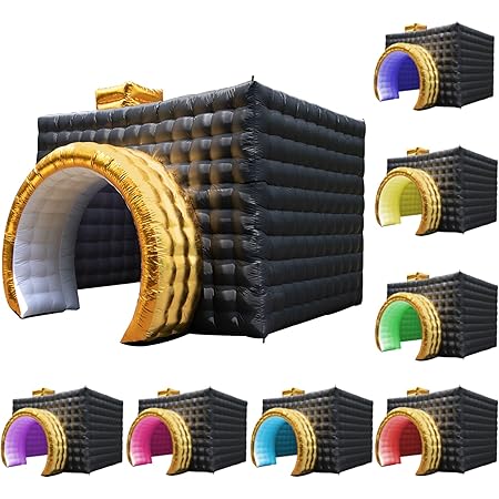 Amazon.com: Vinfgoes 10ft Diameter Round Inflatable LED 360 Photo Booth ...