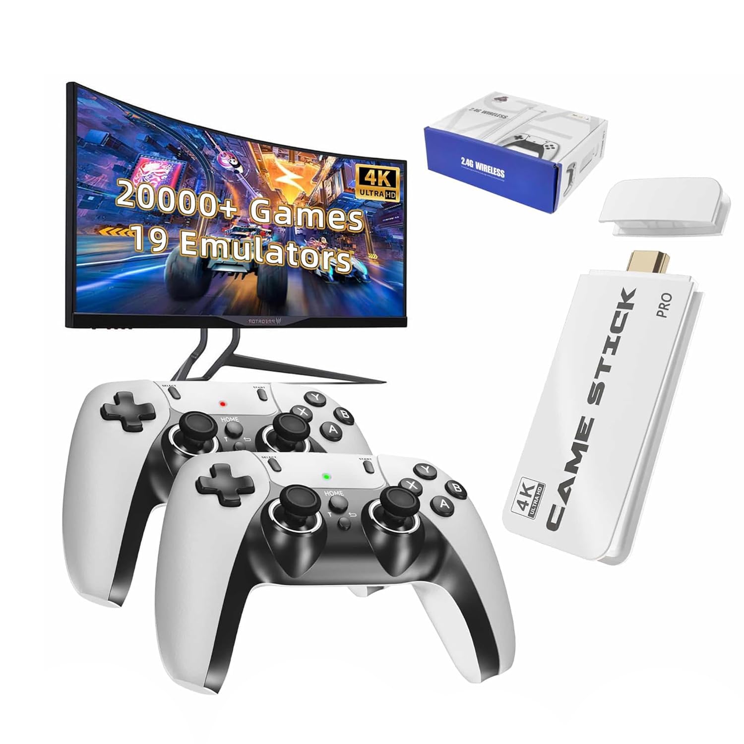 Buy RDG 64GB Classic Retro Game Console – 10000+ Preloaded Games ...