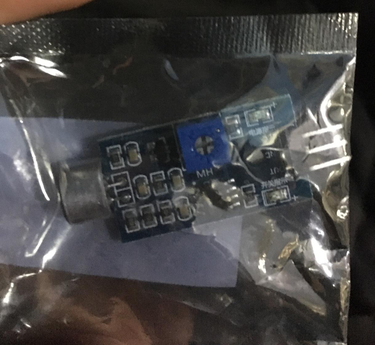 REES52 Sound Detection Sensor Module or Intelligent Vehicle Microphone Arduino Smart Car Arduino ...