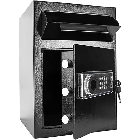 Mountable Cash Drop Box with Tamper-Proof Slot. Great as a Key ...
