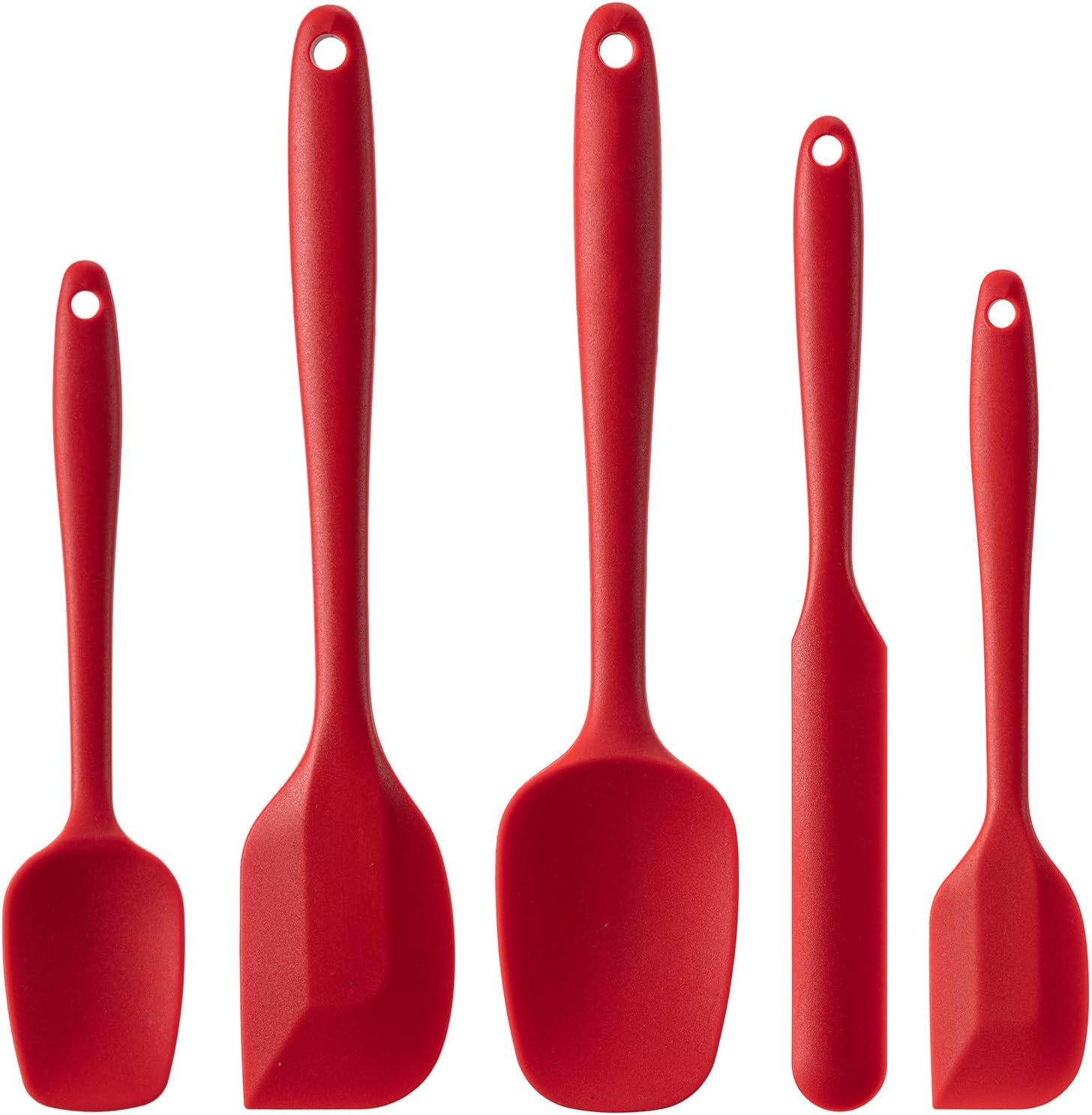 Amazon.com: Food Grade Silicone Spatulas Set Kitchen Utensils for ...