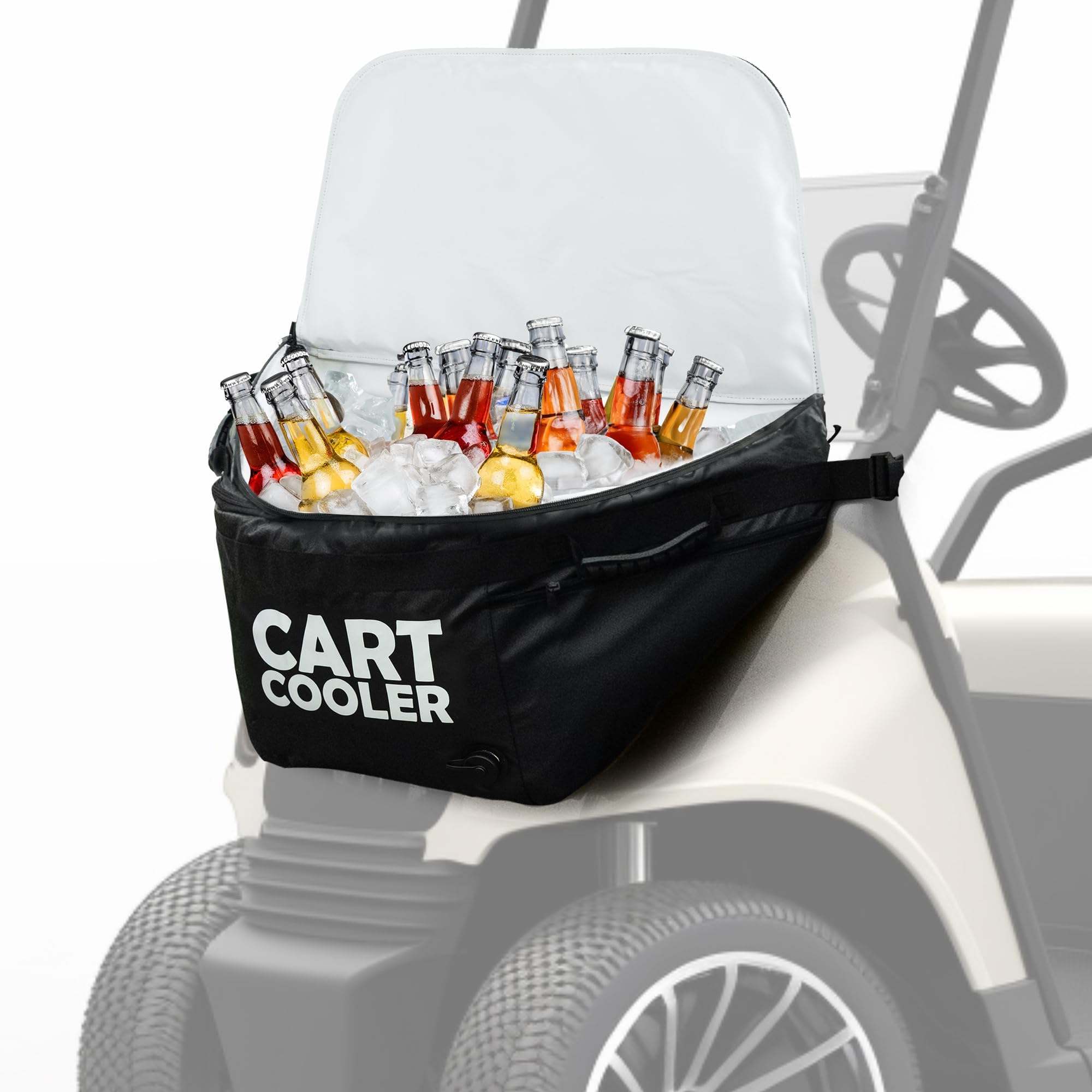 Amazon.com : Red Hawk ACC-CLR10 Cooler Black Color Golf Carts : Sports ...