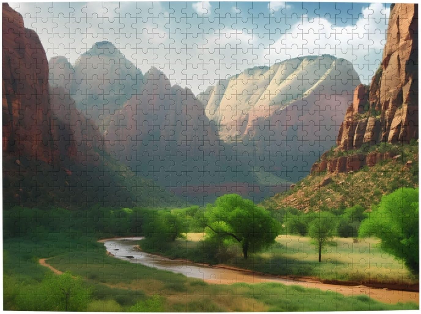 Amazon.com: Zion National Park Puzzles 500 Pieces for Adults, Jigsaw ...