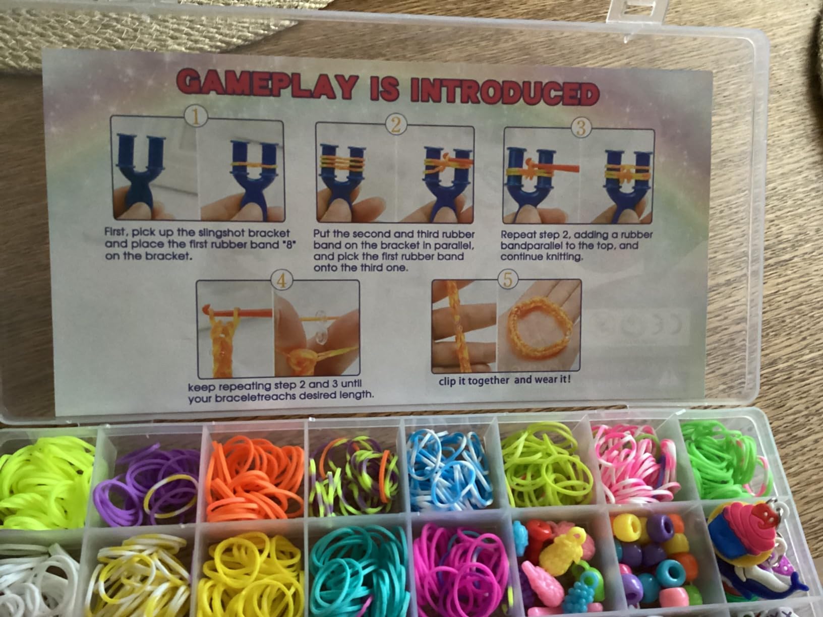 HAKOFS 2500+ Loom Band Kit - 32 Colors Loom Bands Starter Kits for ...