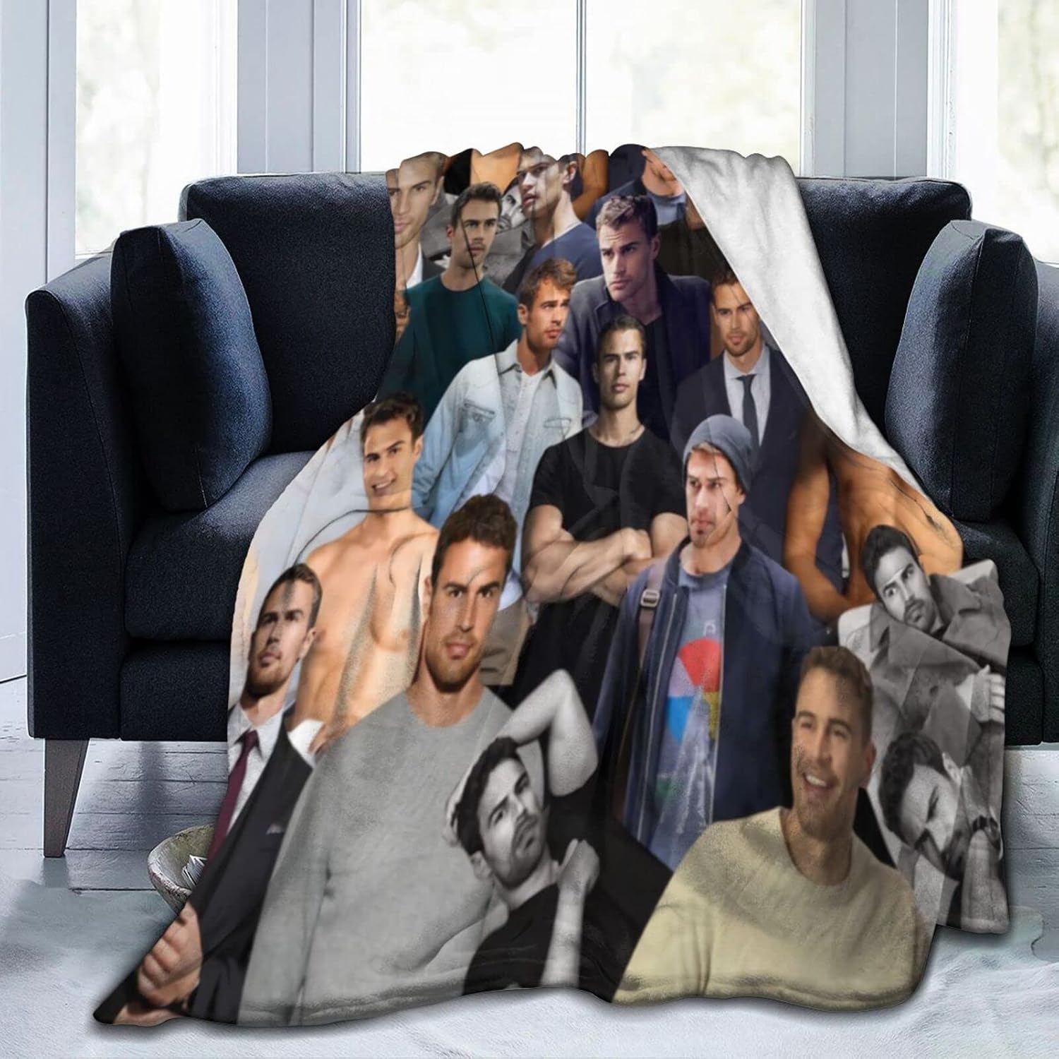 Amazon.com: Theo James Blanket Ultra-Soft Micro Fleece Blanket for ...