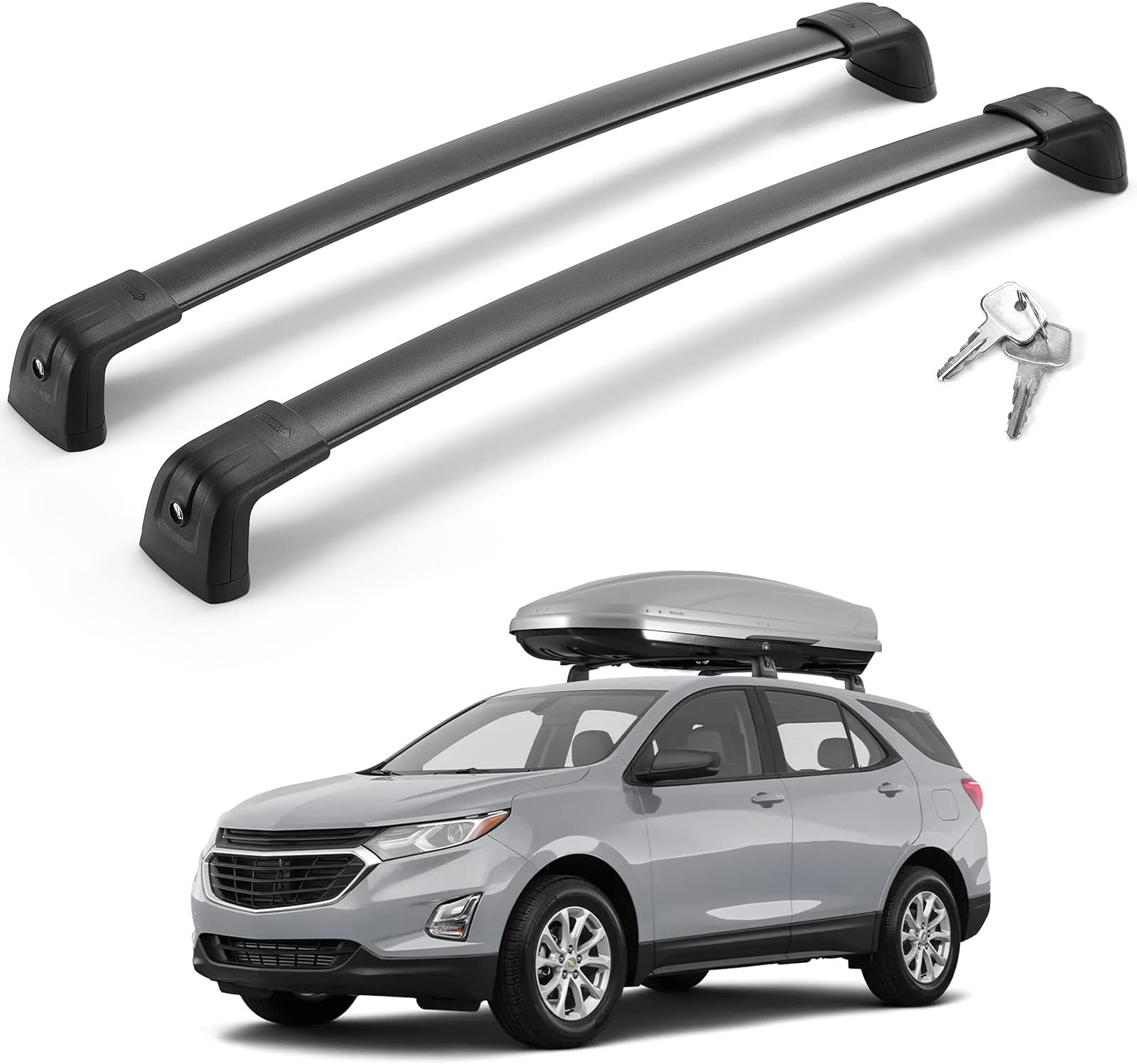 Amazon.com: 2018 Chevrolet Equinox Roof Rack Cross Rails