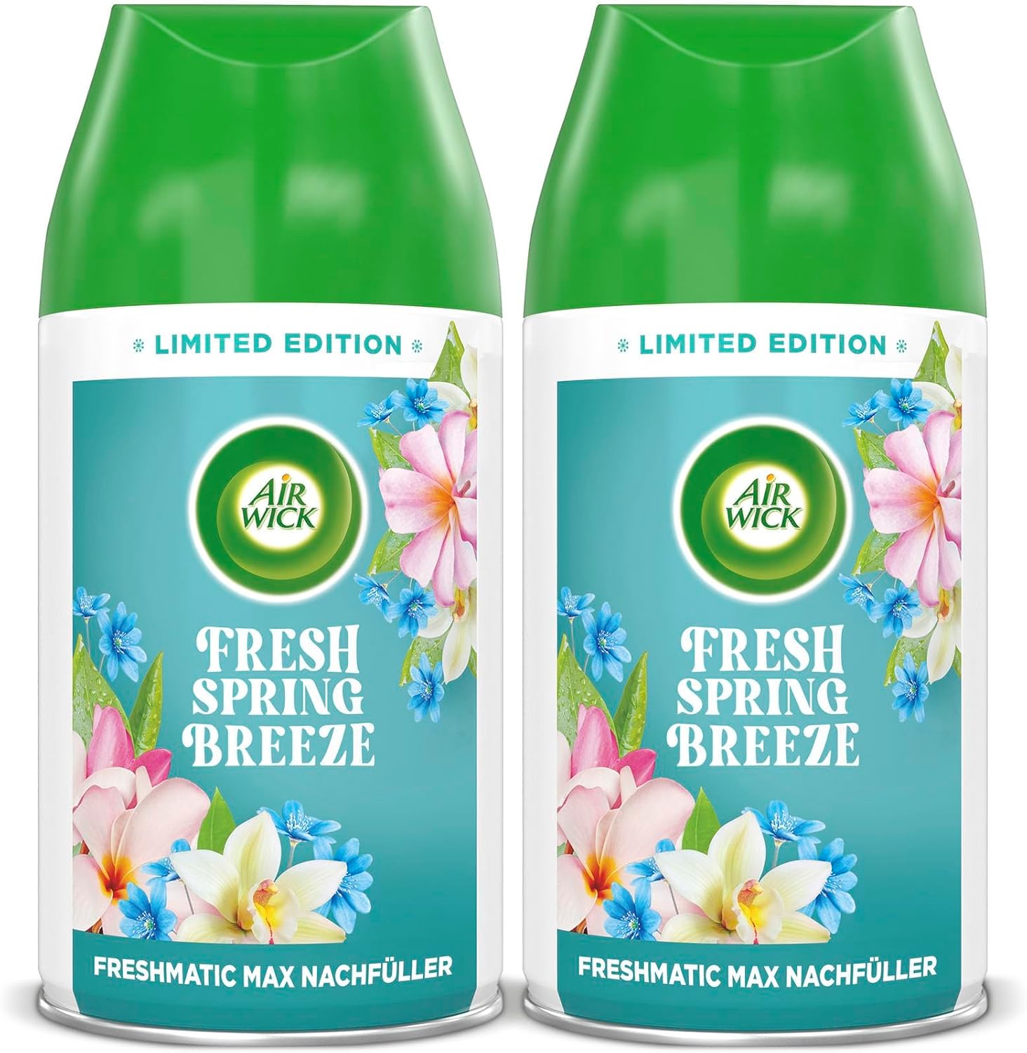 Air Wick Freshmatic Max Raumspray – Nachfüller DUO für den Air Wick Freshmatic Max – Duft: Fresh ...