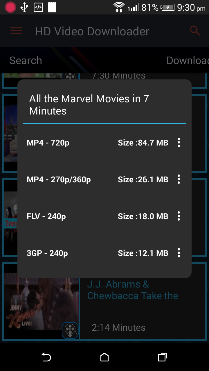 HD Video Downloader - Application sur Amazon Appstore
