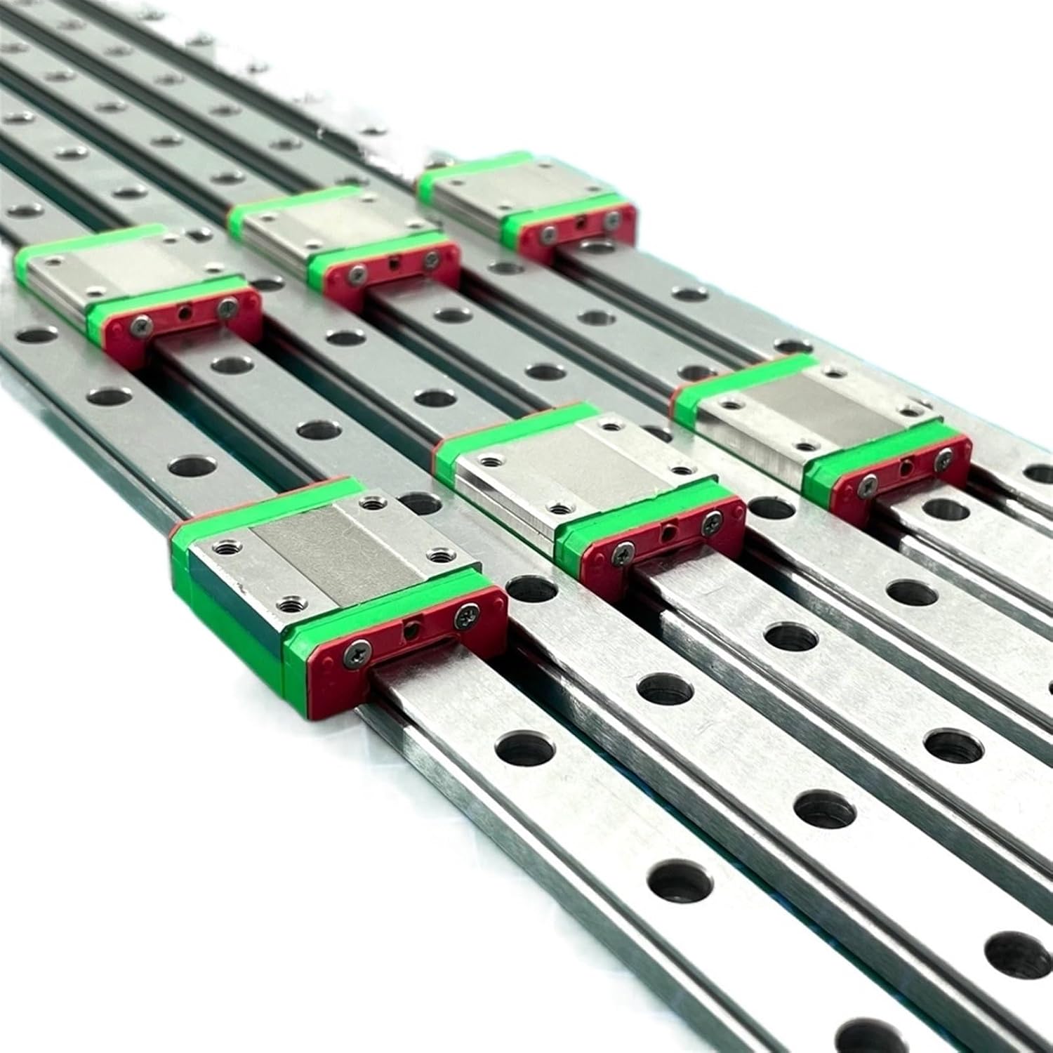 Amazon.co.jp: Motion Guides 6 pcs MGN12 12mm Linear Rail Guide 400mm ...