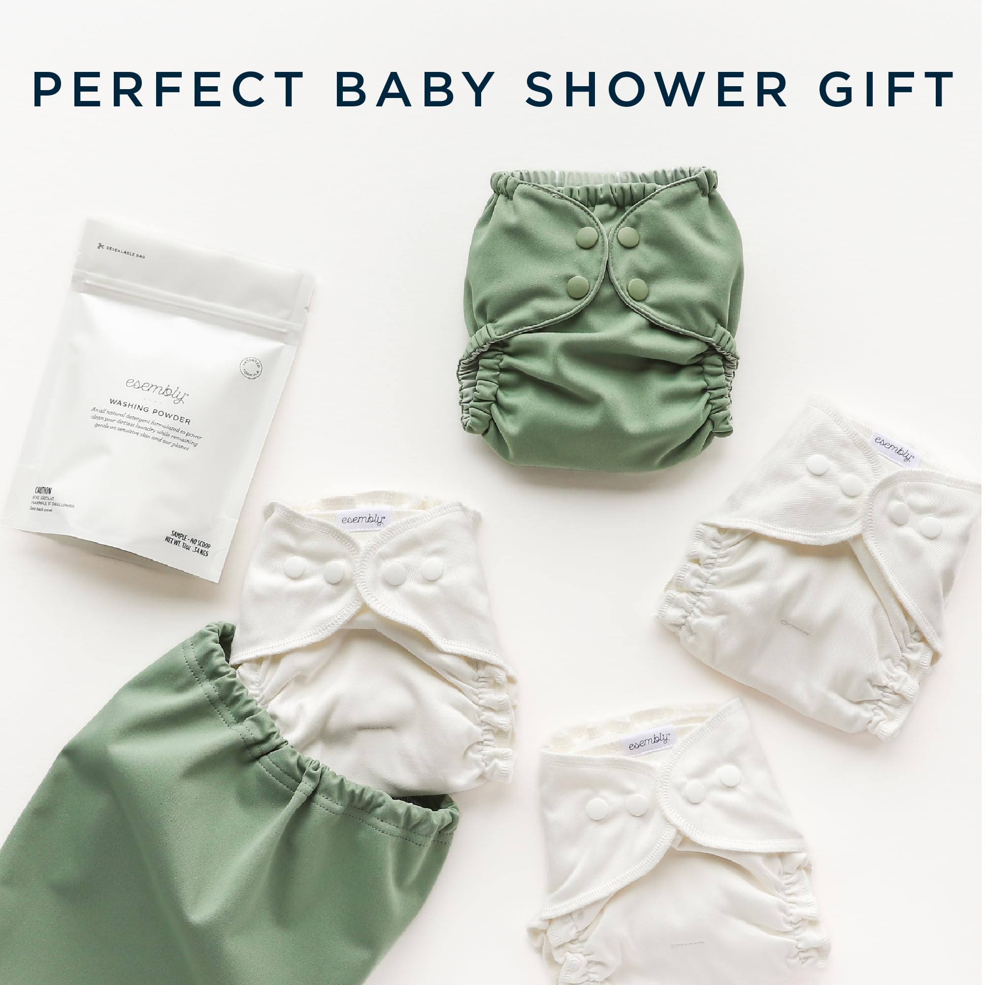 Snapklik.com : Esembly Cloth Diaper Try-It Kit, Starter Gift Set ...