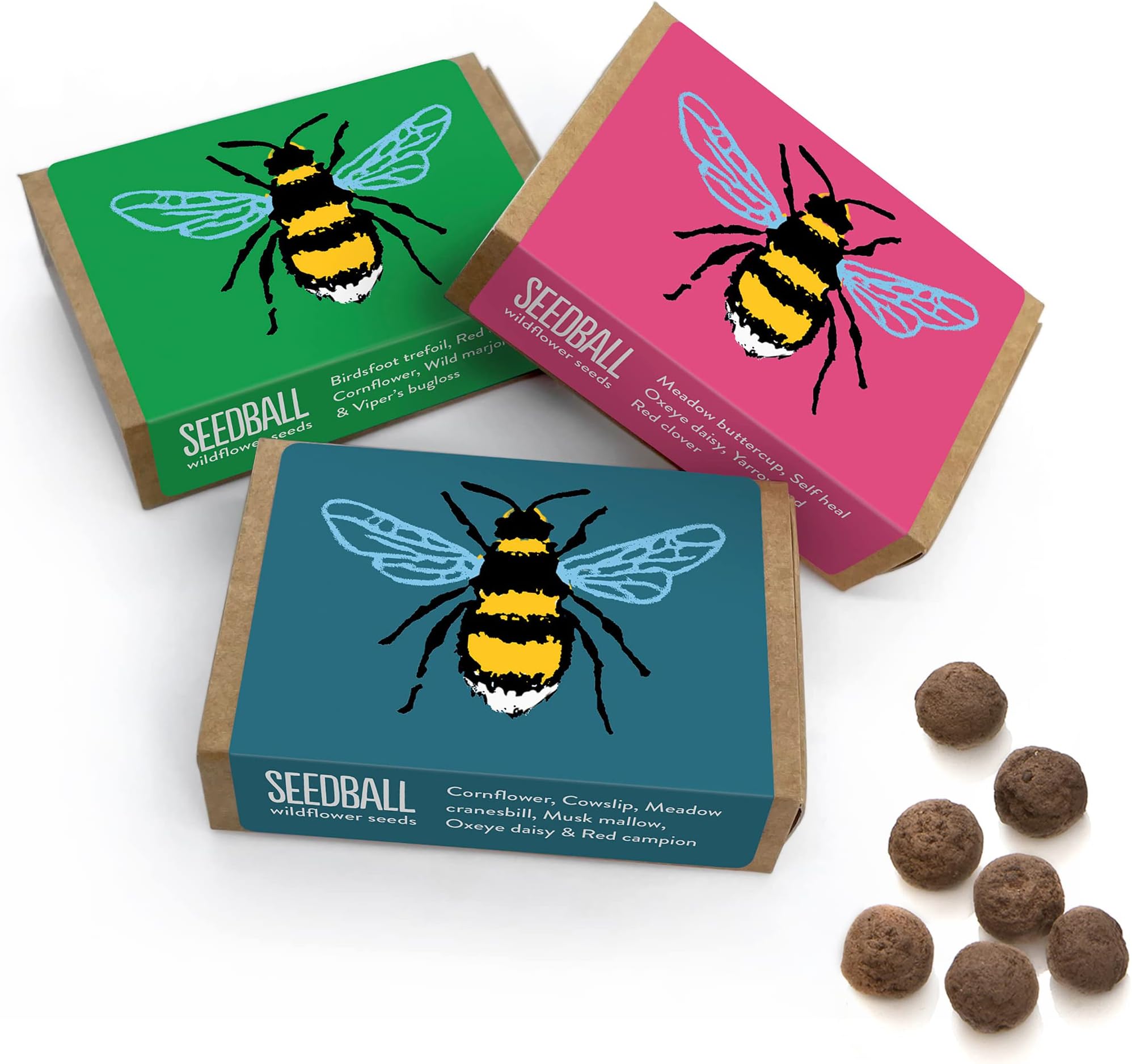 5 Pack Bee Friendly "Thank You" Wildflower Seeds - Great Gardener Gift ...