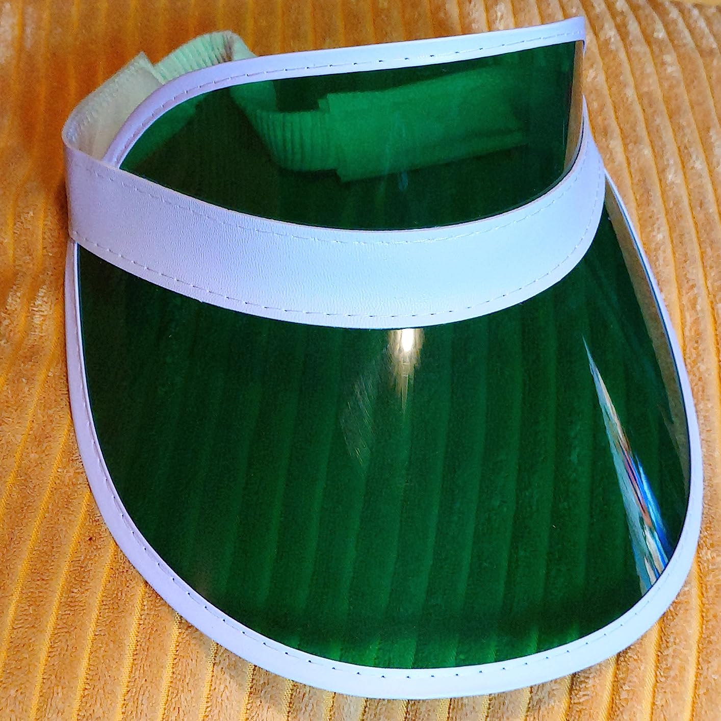 6 pcs Unisex 80s Style Retro Neon Sun Visor Hat, Unisex Sports Neon Sun ...