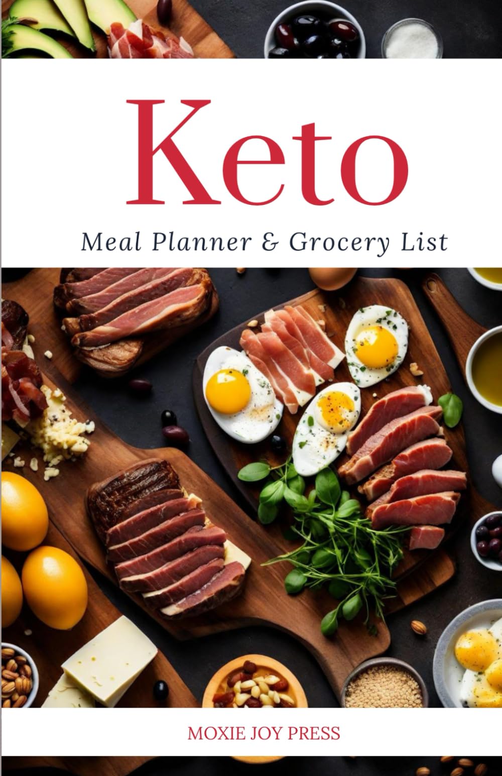 Keto Meal Planner and Grocery List: A 52-Week Menu Planning with ...