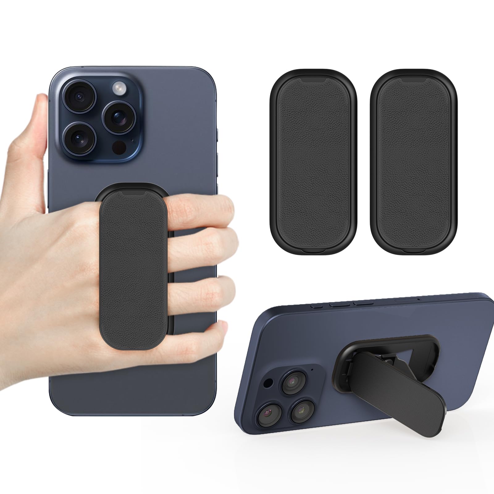 Amazon.com: CISID Phone Grip, Elastic Silicone Strap Phone Finger ...