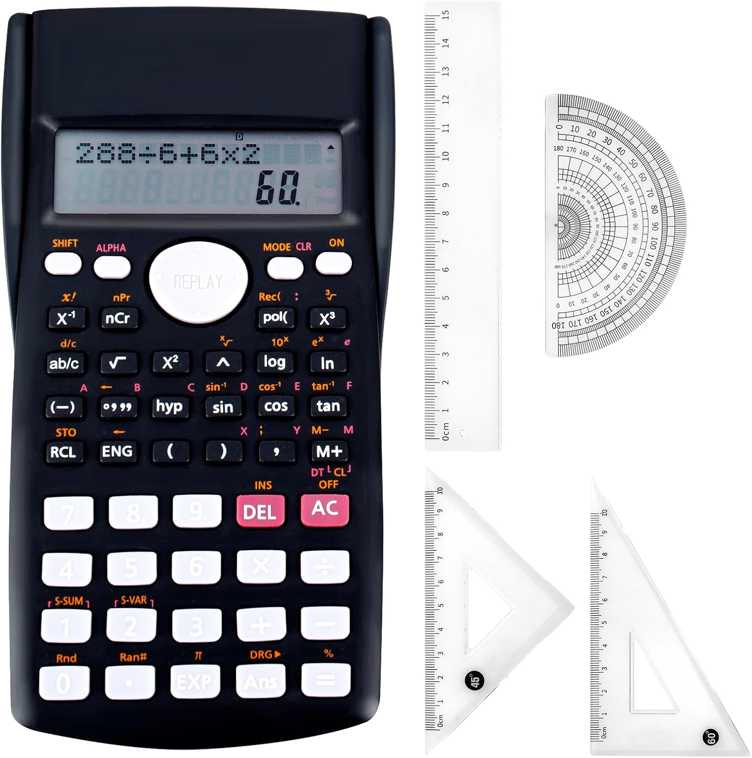 Scientific Calculator for Secondary School Calculator with Ruler ...