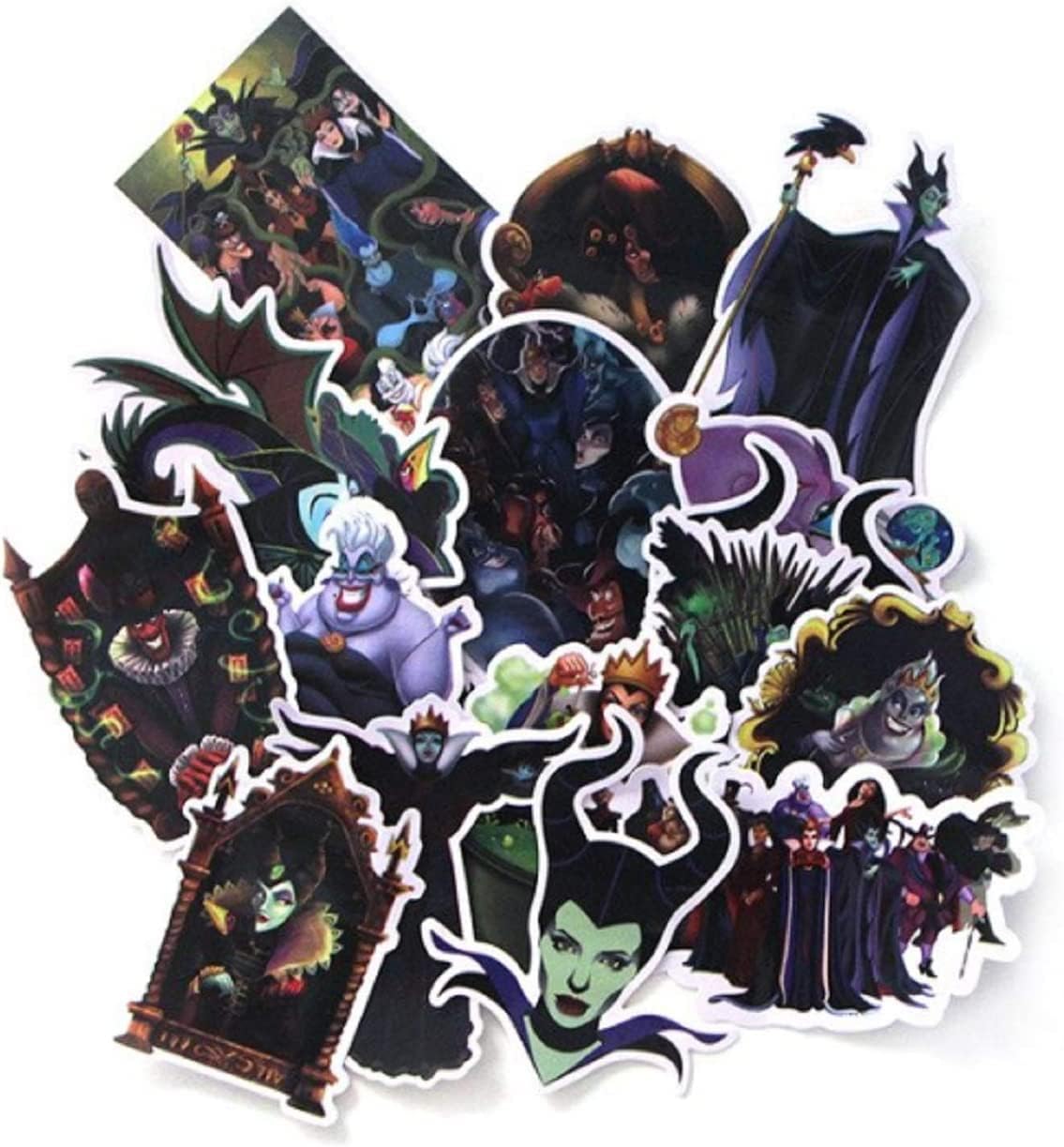 Amazon.com: Evil Female Villains Cartoon Characters Decal Stickers ...