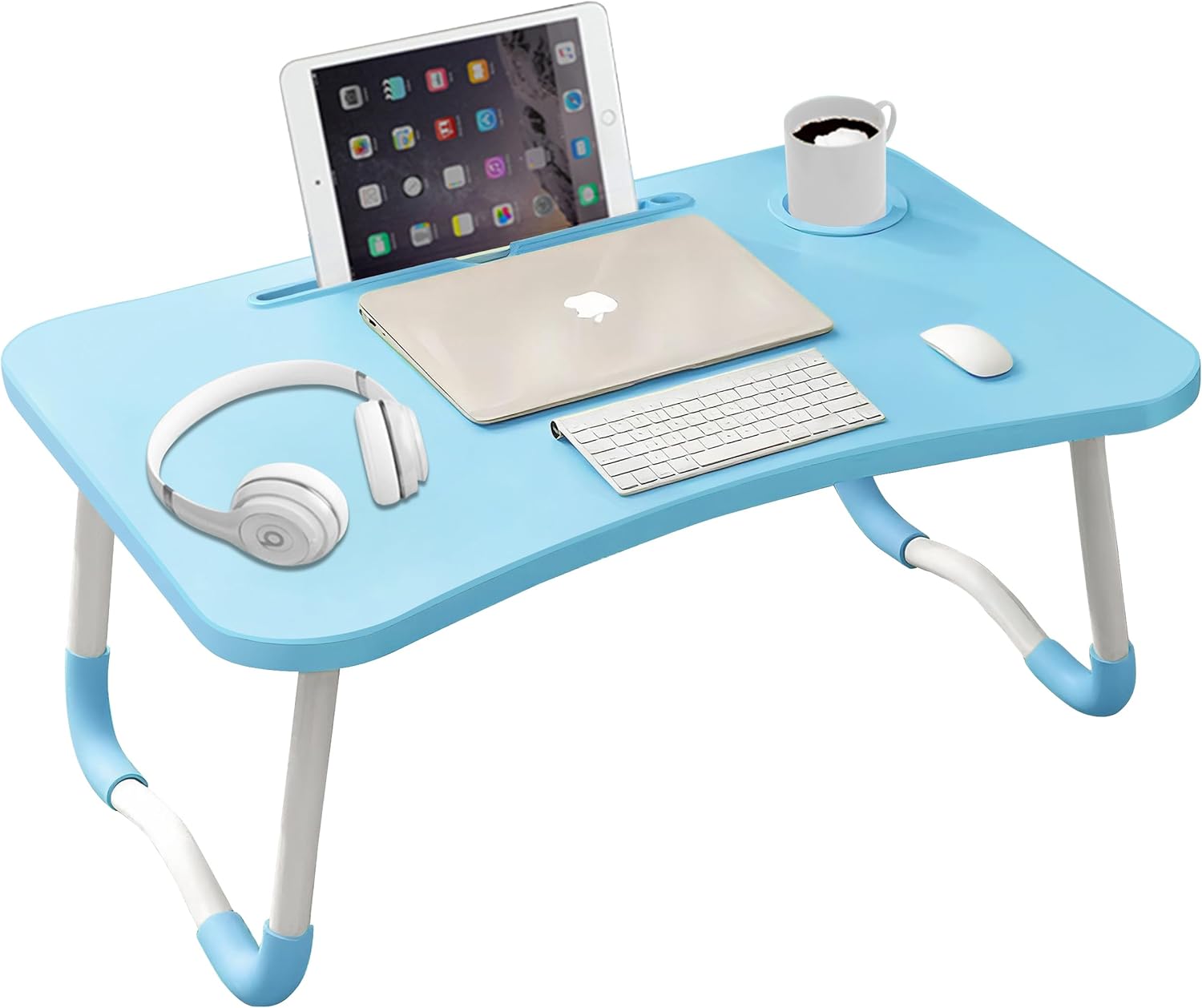 Laptop Bed Table Lap Standing Desk, Sofa Breakfast Bed Tray Folding ...