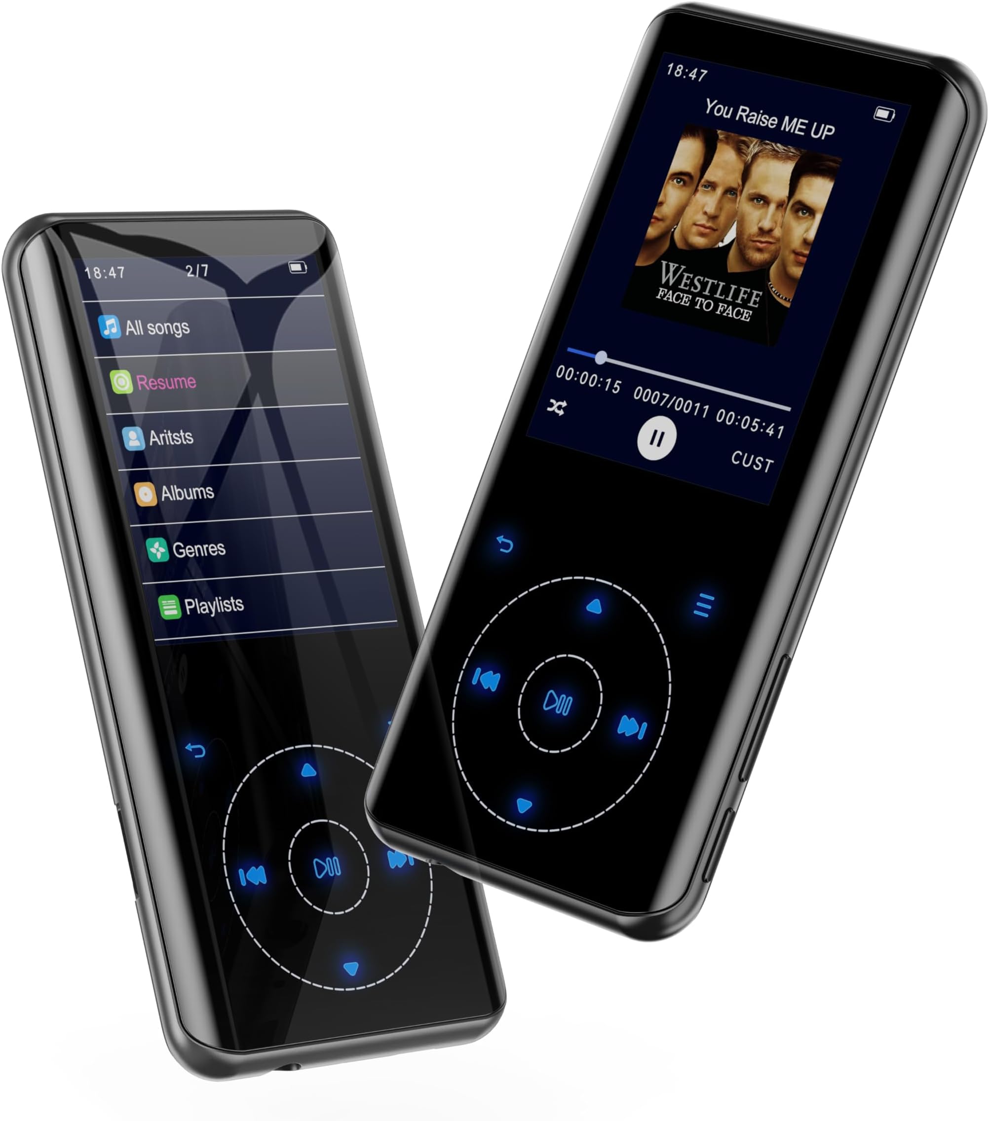 Amazon.com: AGPTEK IMP HIFI 16GB MP3 Player, High Resolution Digital ...