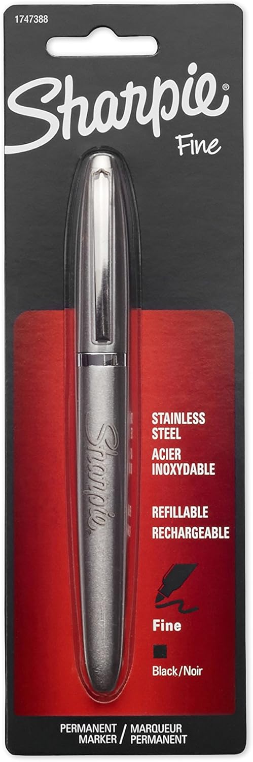 Amazon.com: Sharpie 1747388 Stainless Steel Fine Point Permanent Marker