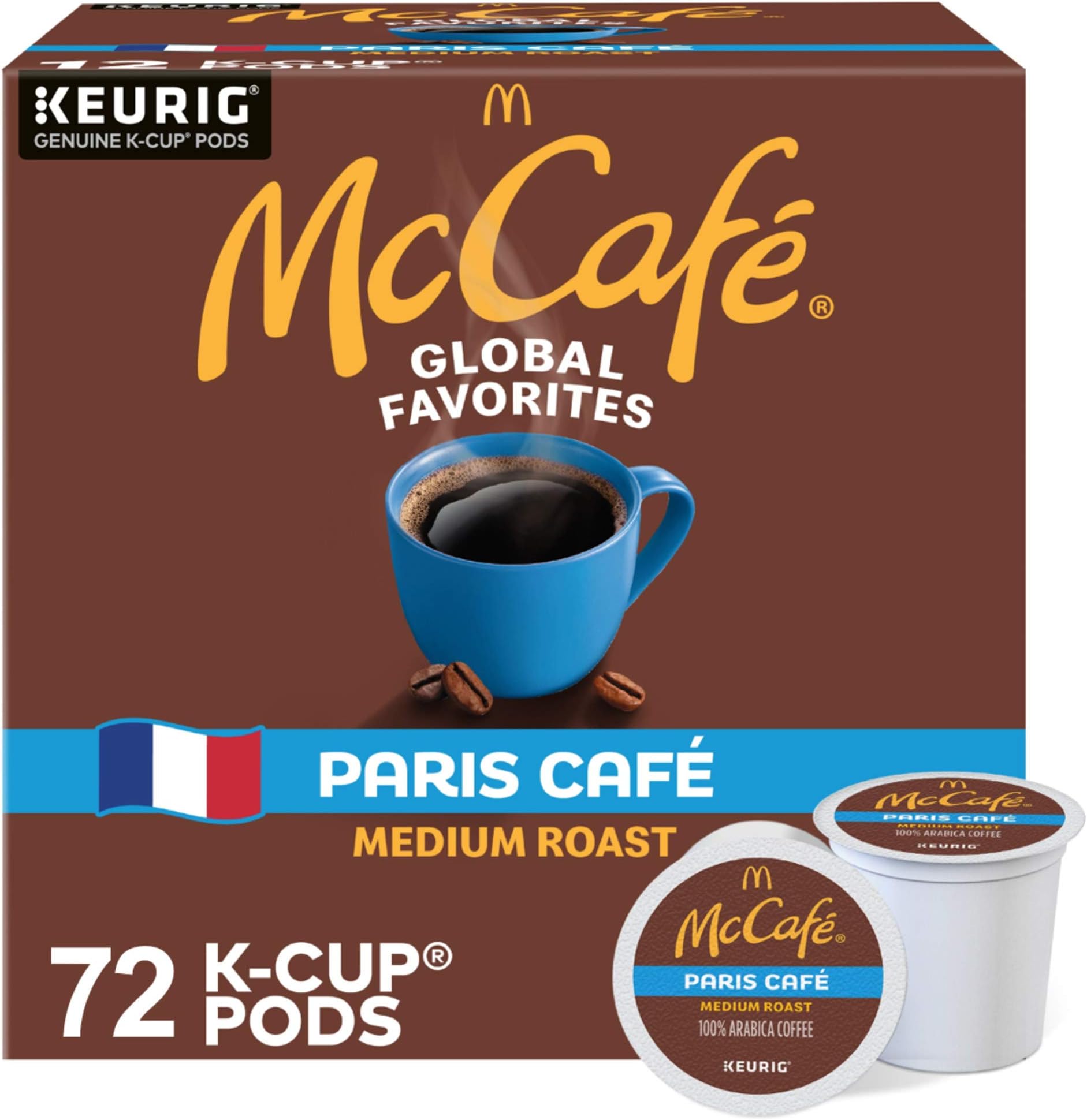 Amazon.com: McCafe Chocolate Mocha, Single Serve Coffee Keurig K-Cup ...