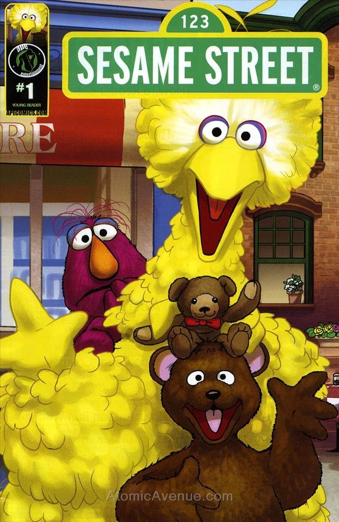 Amazon.com: Sesame Street #1A VF/NM ; Ape Entertainment comic book ...