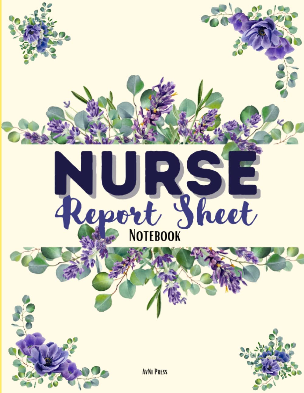 Nurse Report Sheet Notebook: Nursing Brain Sheet for Multiple Patient ...