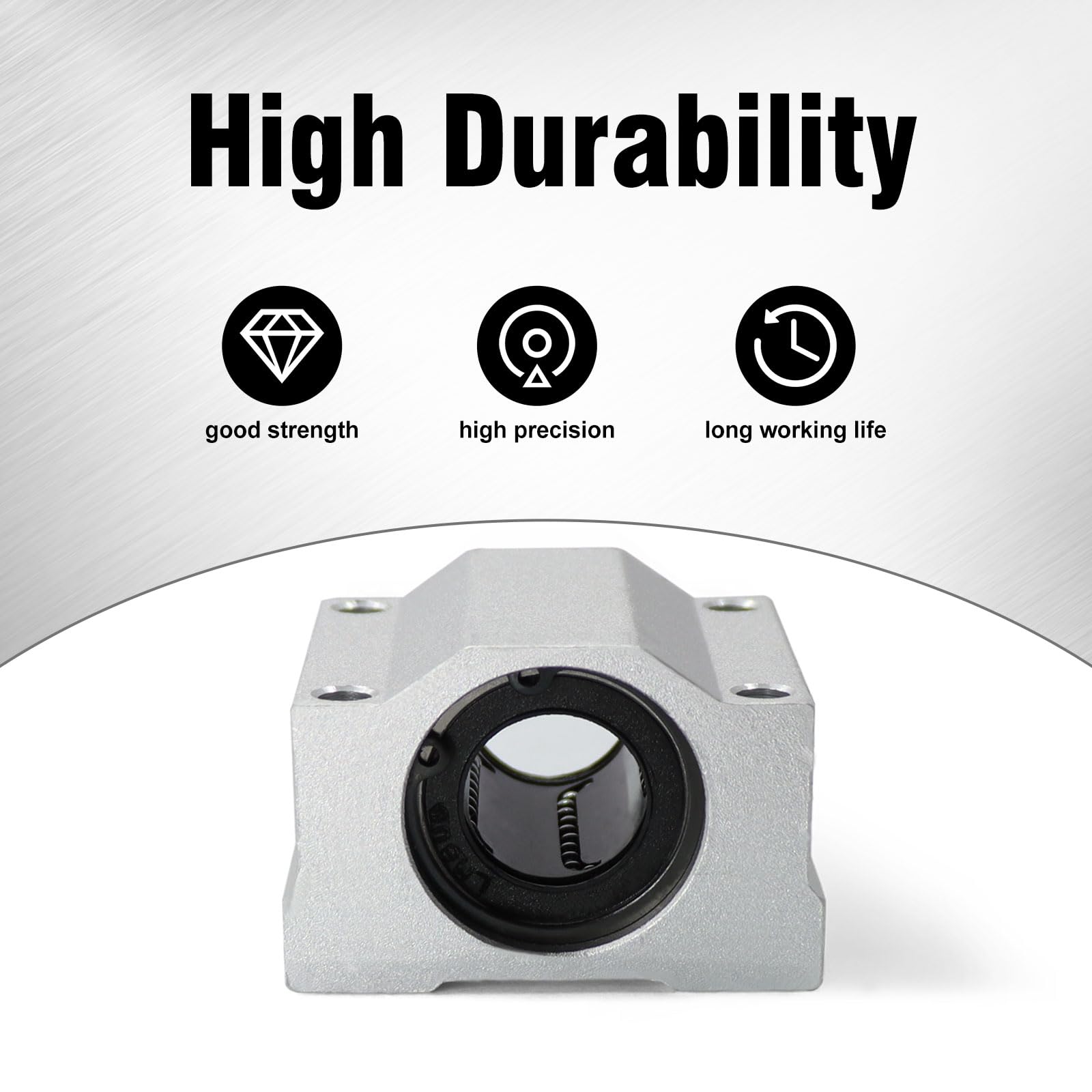 Snapklik.com : 4Pcs SCS8UU Linear Motion Ball Bearing Slide Block ID ...