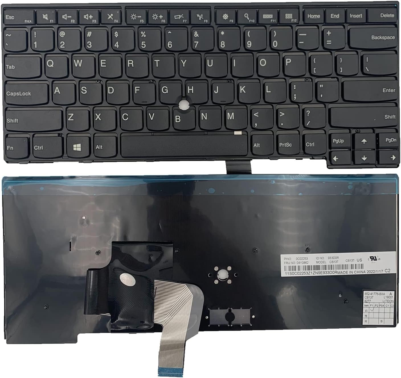 Amazon.com: SUNMALL Keyboard Replacement Compatible with Lenovo ...