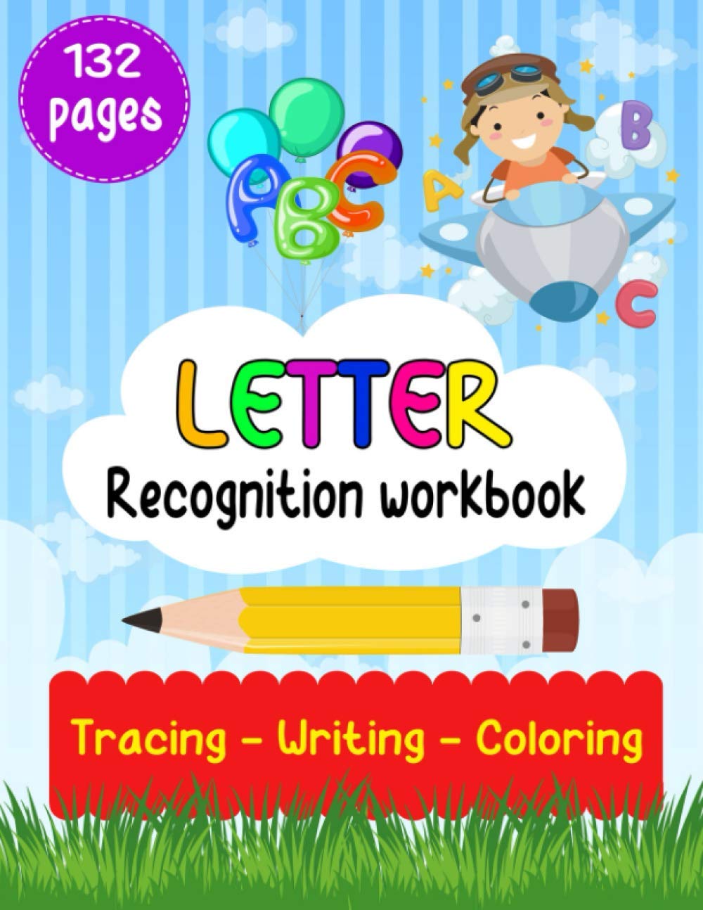 Letter Recognition Workbook Letter Recognition Activities Alphabet ...
