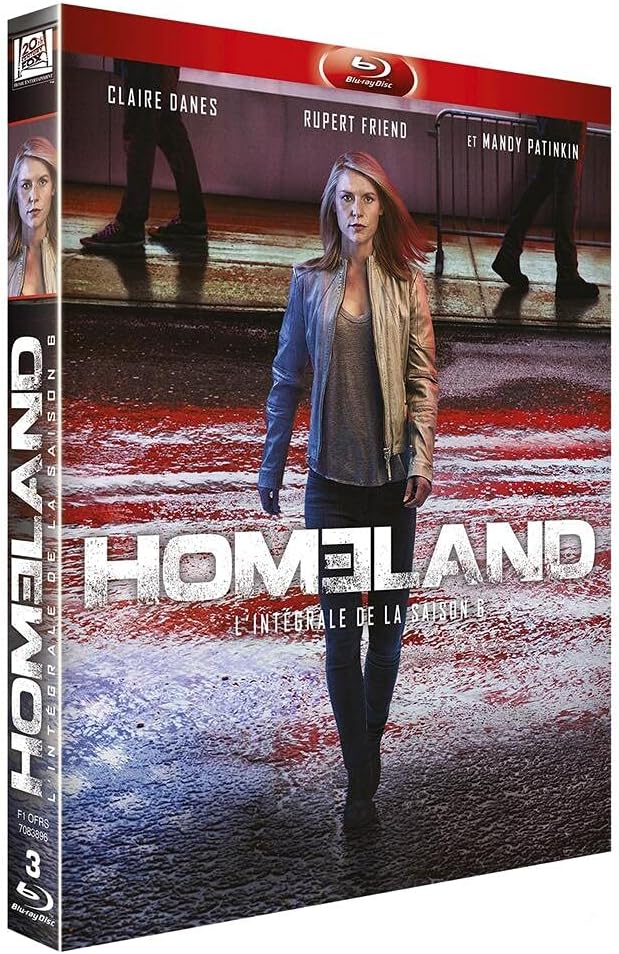 HOMELAND : SAISON 6 - COFFRET 3 BLURAY [Blu-ray]: DVD et Blu-ray ...