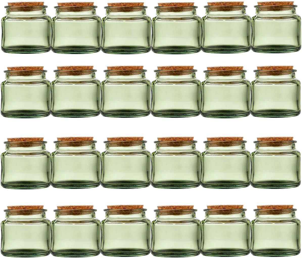 Amazon.com: Danmu 3oz Candle Jars,Small Glass Jars with Lids,Candle ...