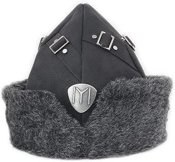 Turkish Ottoman Bork Hat Ertugrul Dirilis Fur Leather Winter Cap - Kayi ...