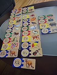 Melissa & Doug Self-Correcting Alphabet Wooden Puzzles With Storage Box ...