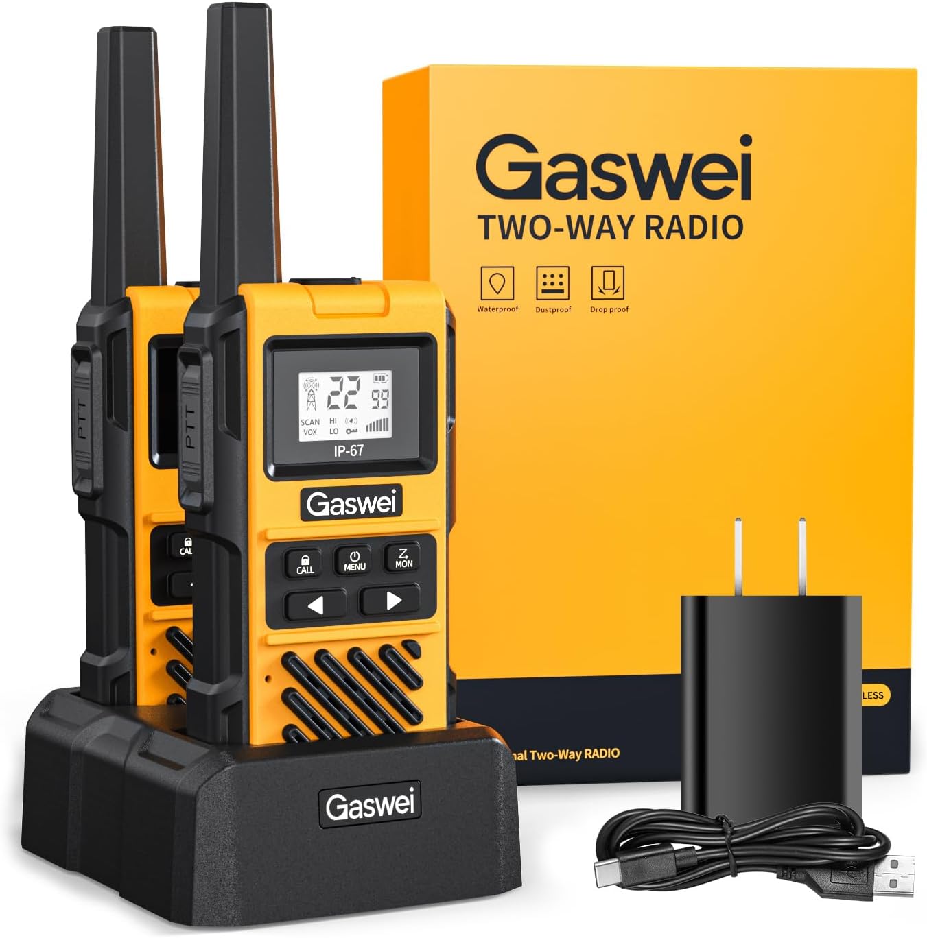 Amazon.com: BEARTOOTH Smart Walkie Talkie. Two Way and Handheld Radio ...