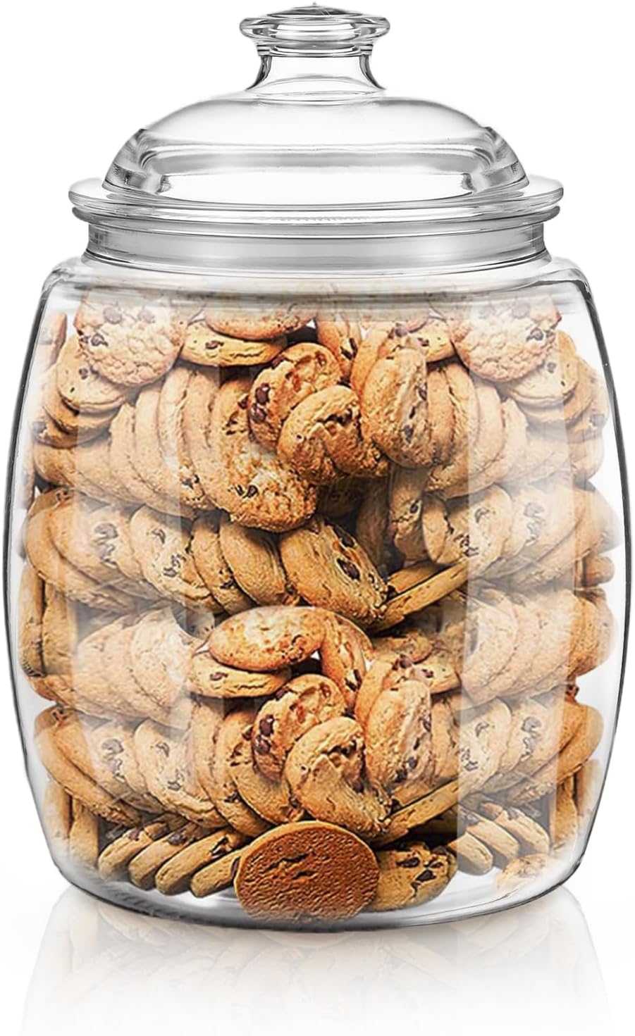 Amazon.com: HOFURME Large Cookie Jars with Lids Airtight, Clear Cookie ...