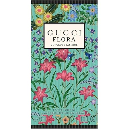 Amazon.com : Gucci Flora Gorgeous Jasmine EDP For Women 1.0 Fl Oz, 30.0 ...