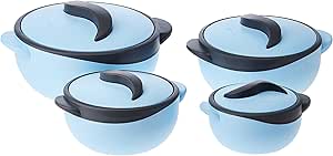 Pinnacle Parisa Matt 4-Piece Casserole Set Super PU Insulation Hot Pot ...