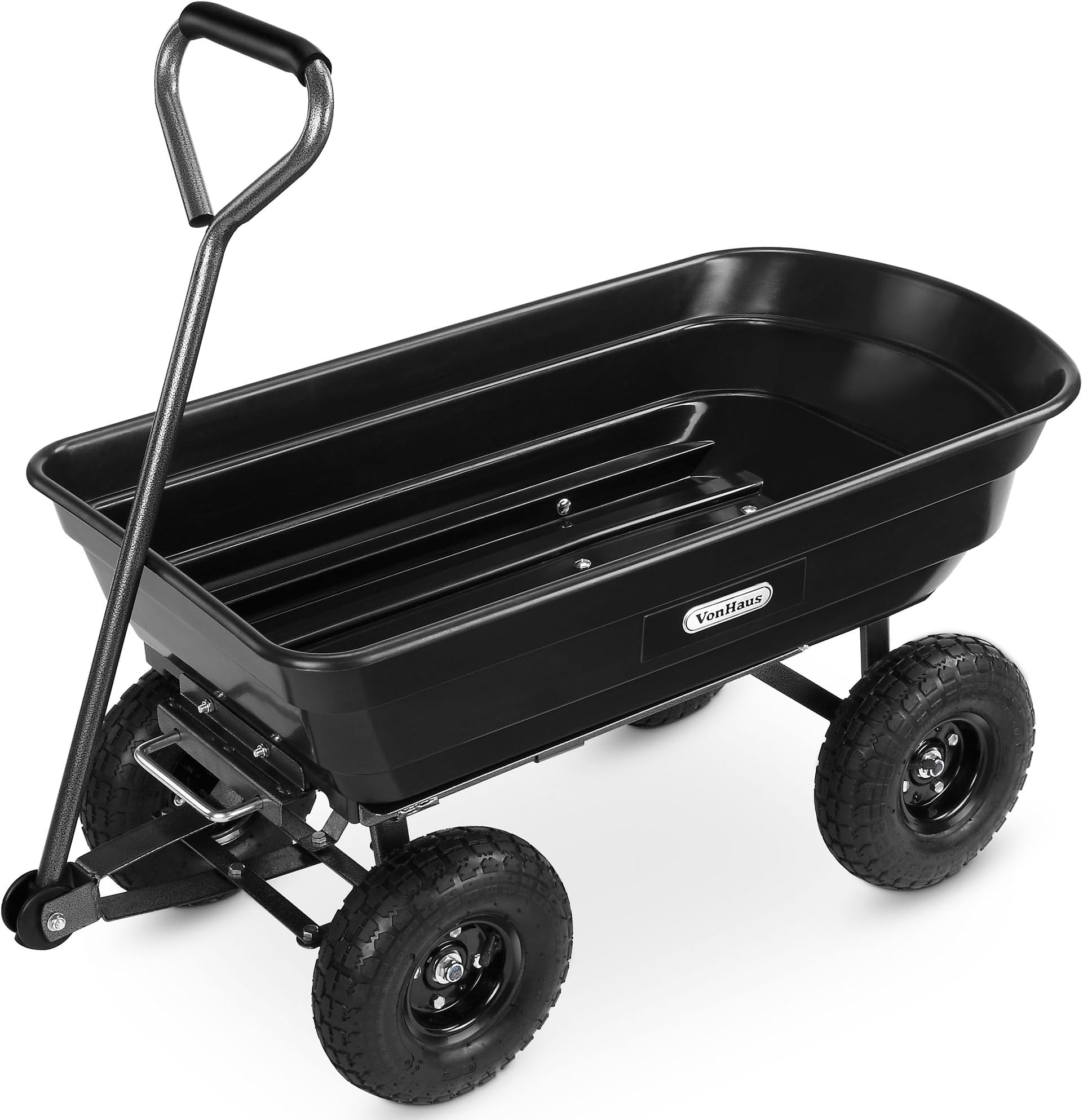 Wheel Barrow VonHaus Garden Cart - Trolley, Wheelbarrow, Dump Truck ...