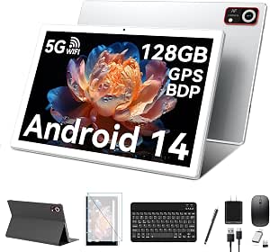 Amazon.com: ANTEMPER Android 14 Tablets 10 Inch, 5G WiFi Tablet Mit 8GB ...