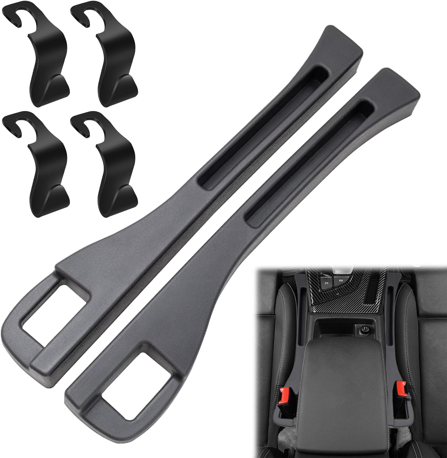 Car Seat Gaps Filler Leakproof Plugging Strips Car Seat Side Gap Filler ...