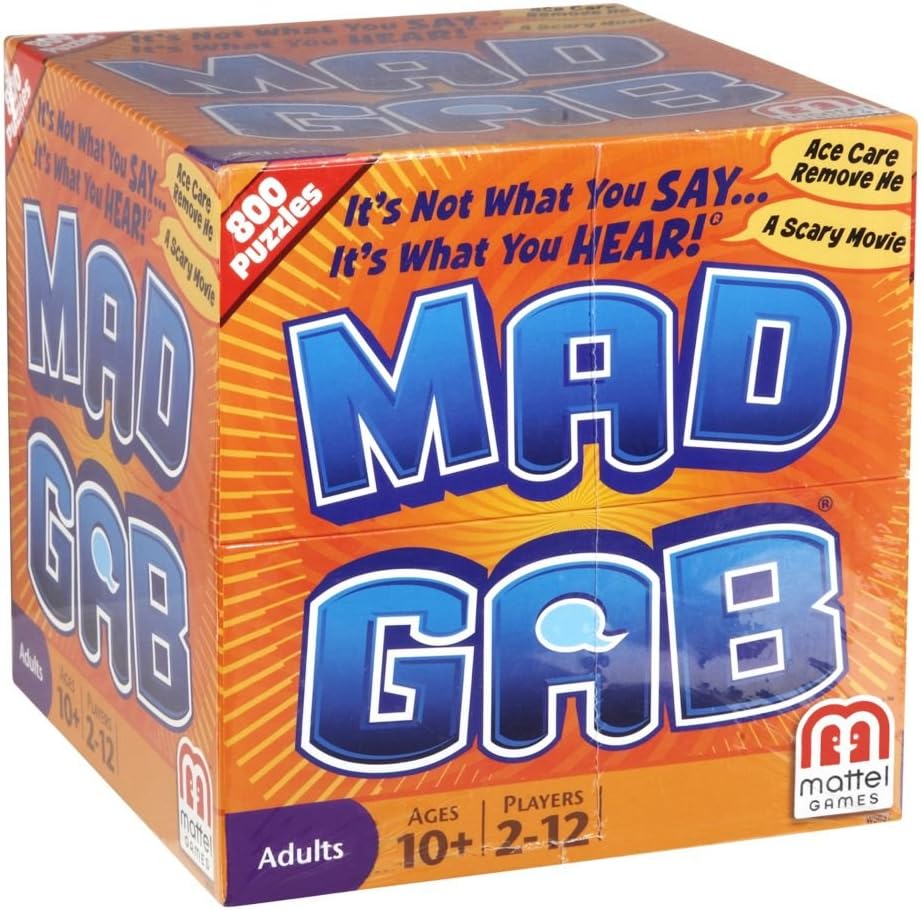 Mad Gab Game, Board Games - Amazon Canada