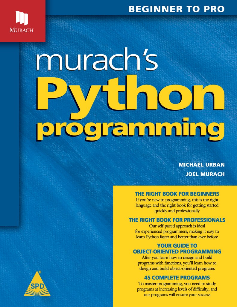 Buy MURACH`S PYTHON PROGRAMMING Book Online at Low Prices in India ...