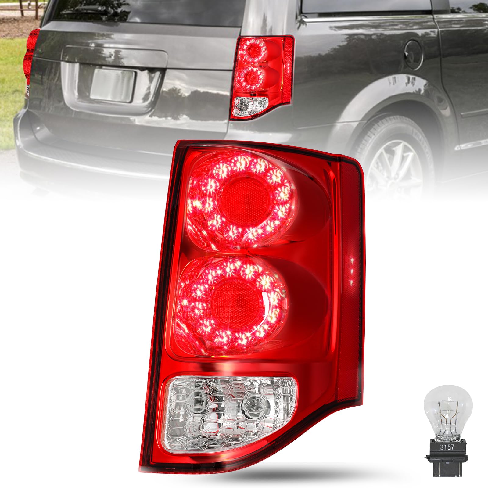 Snapklik.com : SOCKIR LED Tail Lights Assembly Compatible