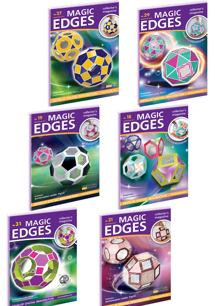 Buy Magic Edges / Archimedean Polyhedra Collection. Set #7. Polyhedra ...