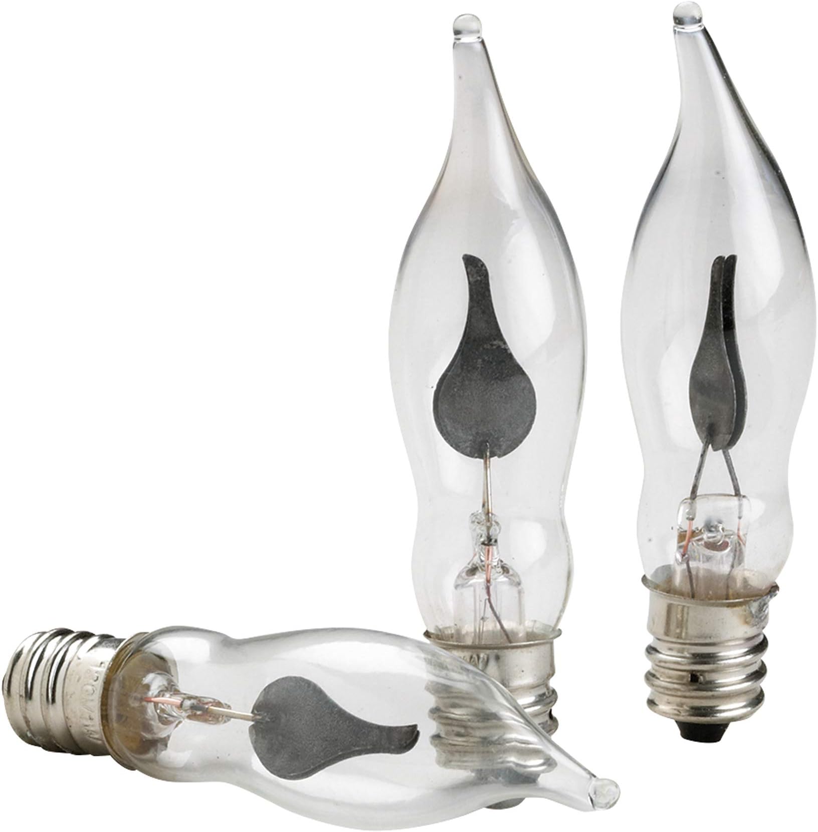 Amazon.com: 3ct Transparent Flickering C7 Hanukkah Menorah Replacement ...